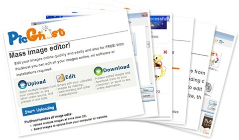 PicGhost: Best online mass image editor.